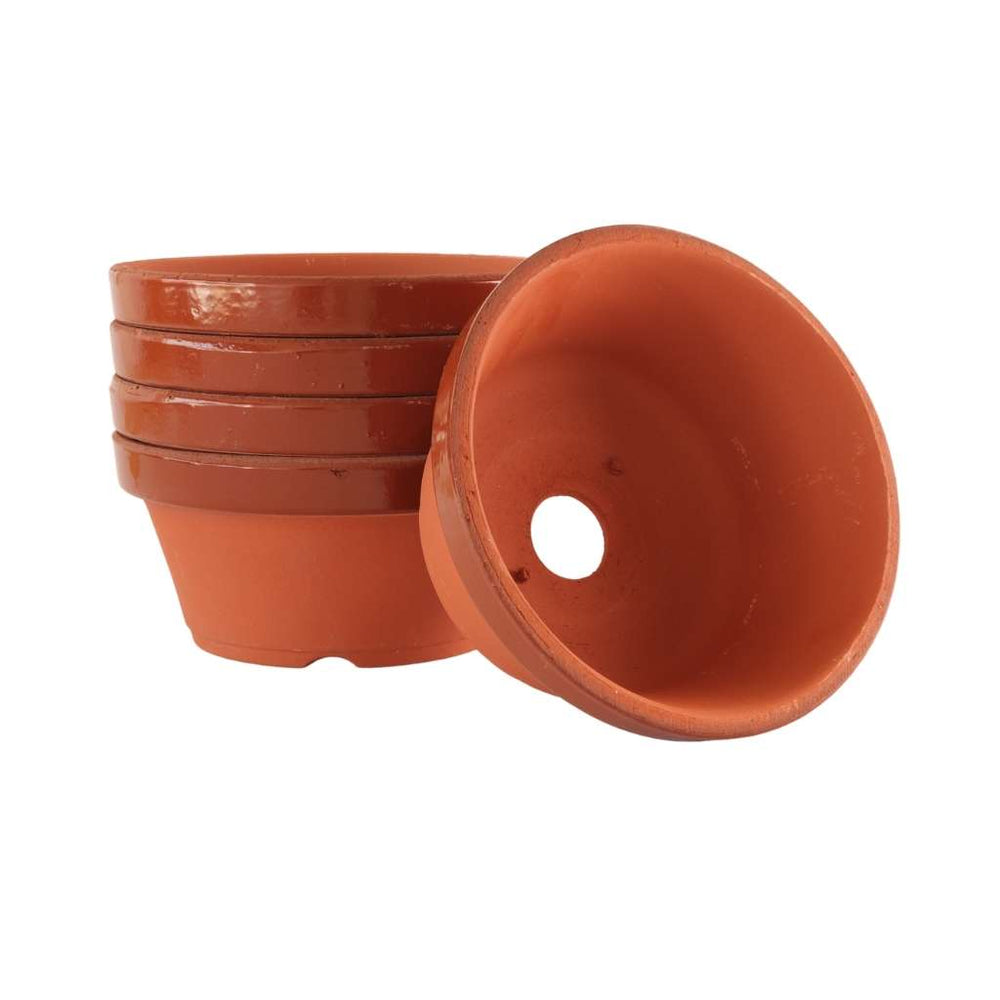 Japanese Marukou Terracotta Pots for Elegant Gardening - Bonsai Tree ...